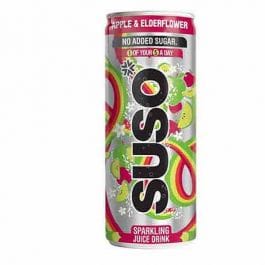 Suso Apple and Elderflower Cans (24x250ml) | Henderson's Foodservice ...