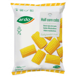 Ardo Half Corn Cobs FC (2x2.5kg) | Henderson's Foodservice, Ireland