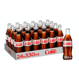 Diet Coke Glass Bottles (24x330ml) | Henderson's Foodservice, Ireland