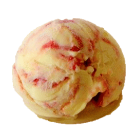Cooldelight Vanilla Flavour Frozen Mousse with Raspberry Flavoured ...