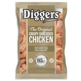 Diggers Crispy Shredded Chicken (5x1kg) | Henderson's Foodservice, Ireland