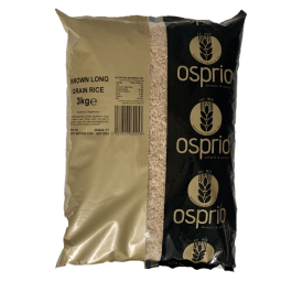 Osprio Brown Long Grain Rice (4x3kg) | Henderson's Foodservice, Ireland