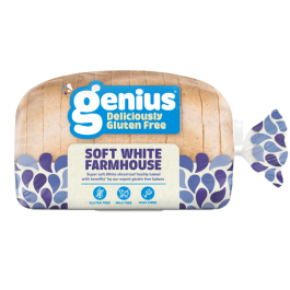 Genius Gluten Free Soft White Farmhouse Loaf (6x430g) | Henderson's ...