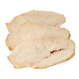 Farm Range Steam Cooked Chicken Breast Fillets Sliced 5mm (4x2.5kg ...