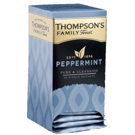 Thompson's Peppermint String & Tag Tea Bags (4x25) | Henderson's ...